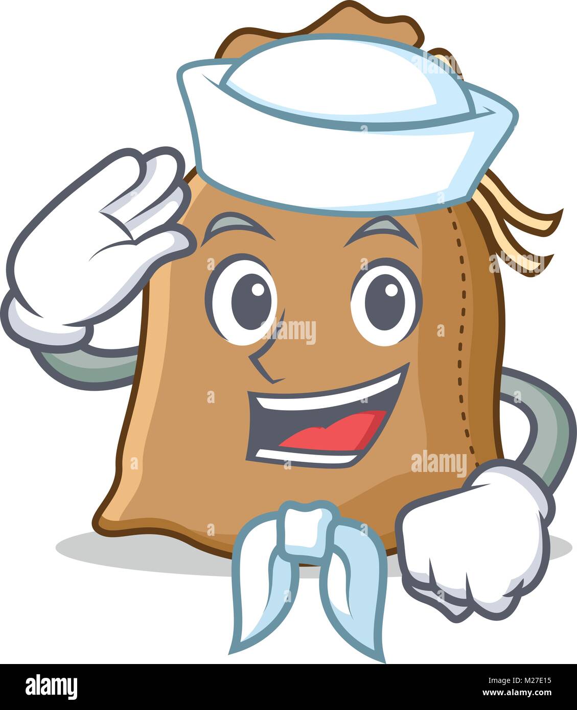 Sailor sack character cartoon style Stock Vector Image & Art - Alamy