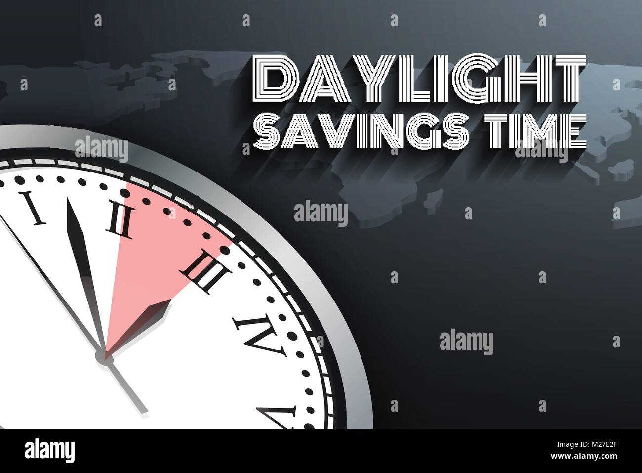 Time zones world map Stock Vector Images - Alamy