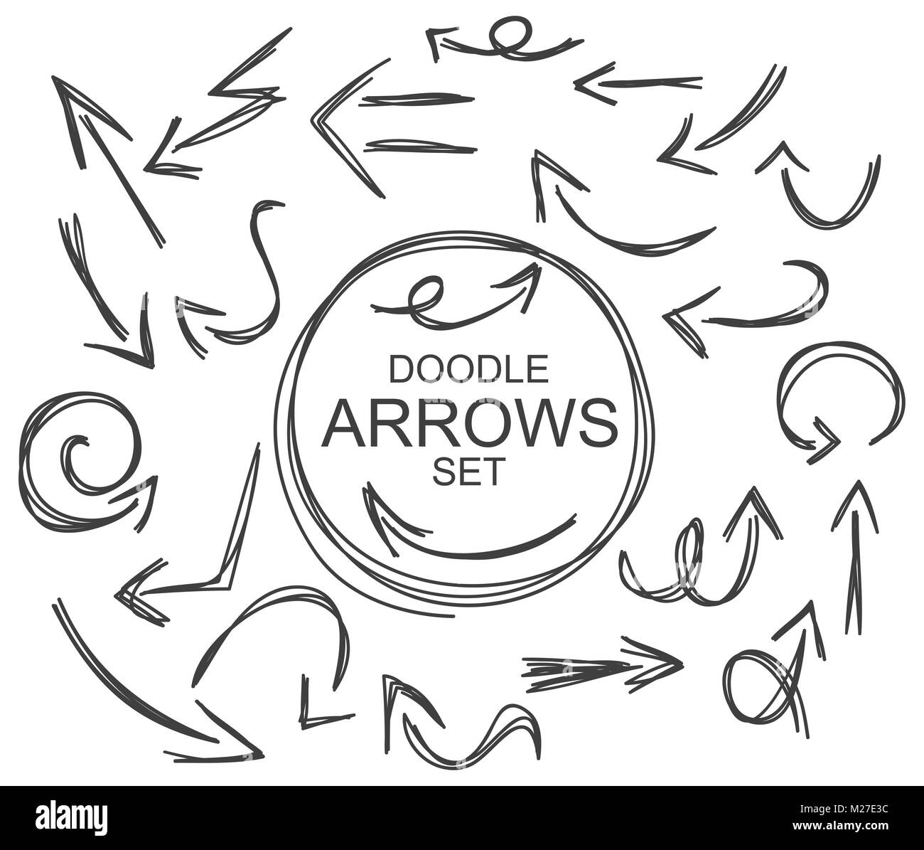 Doodle Arrow Vector