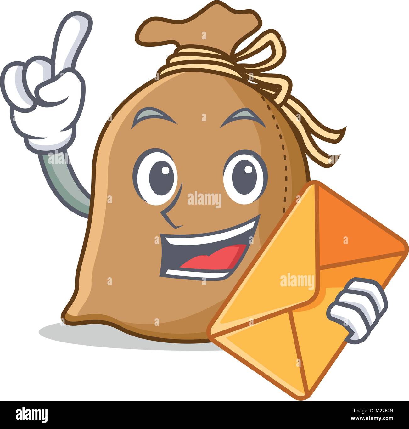 Mail pouch Stock Vector Images - Alamy