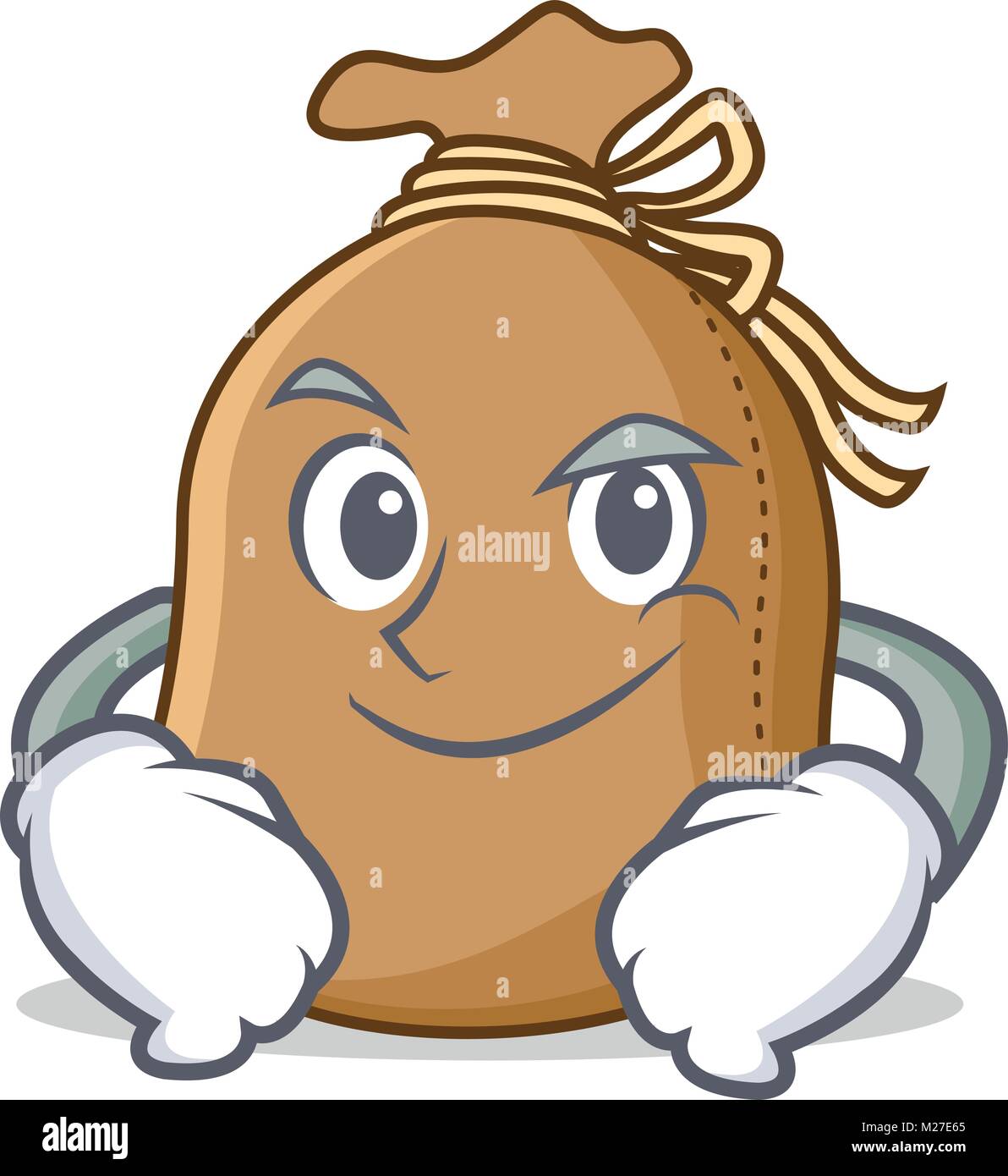 Smirking sack character cartoon style Stock Vector Image & Art - Alamy