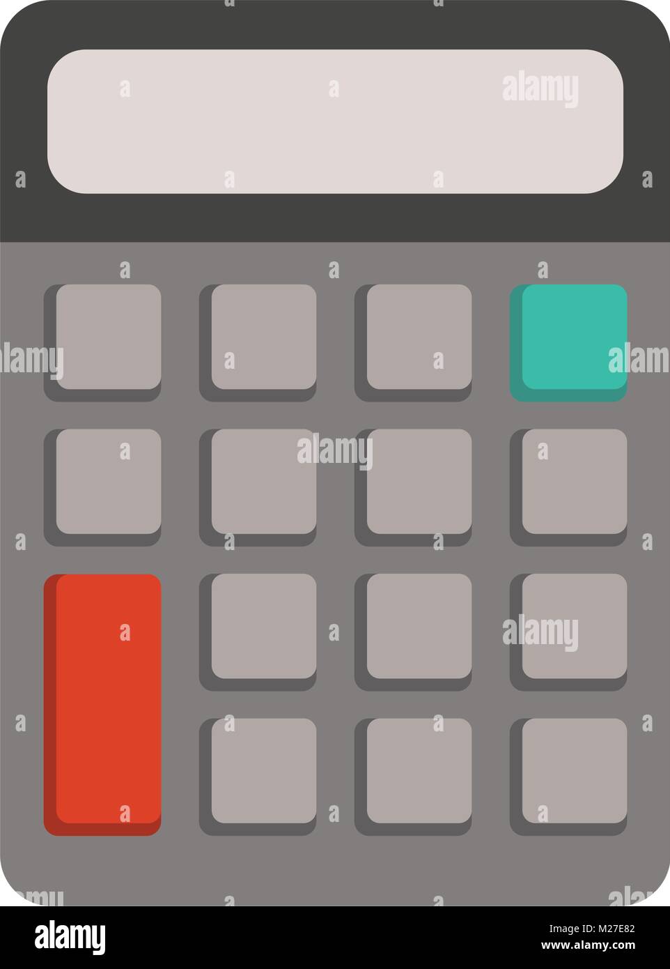 Calculator math device Stock Vector Image & Art - Alamy