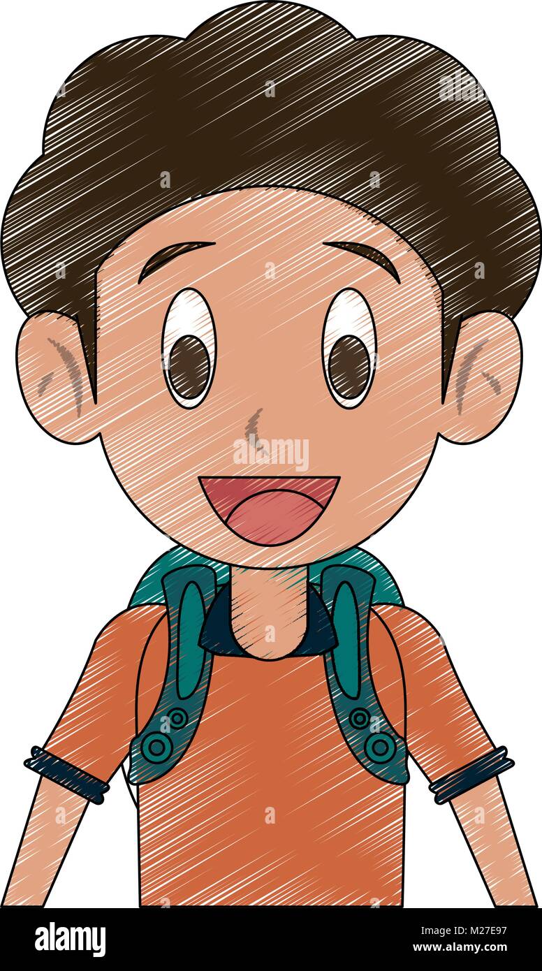 Cute schoolboy cartoon Stock Vector Image & Art - Alamy