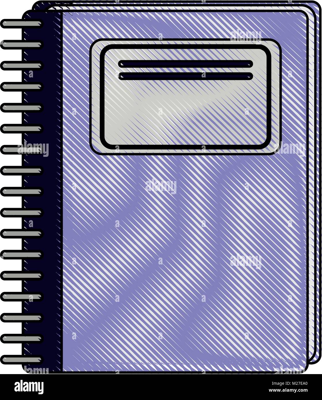 School notebook isolated Stock Vector Image & Art - Alamy