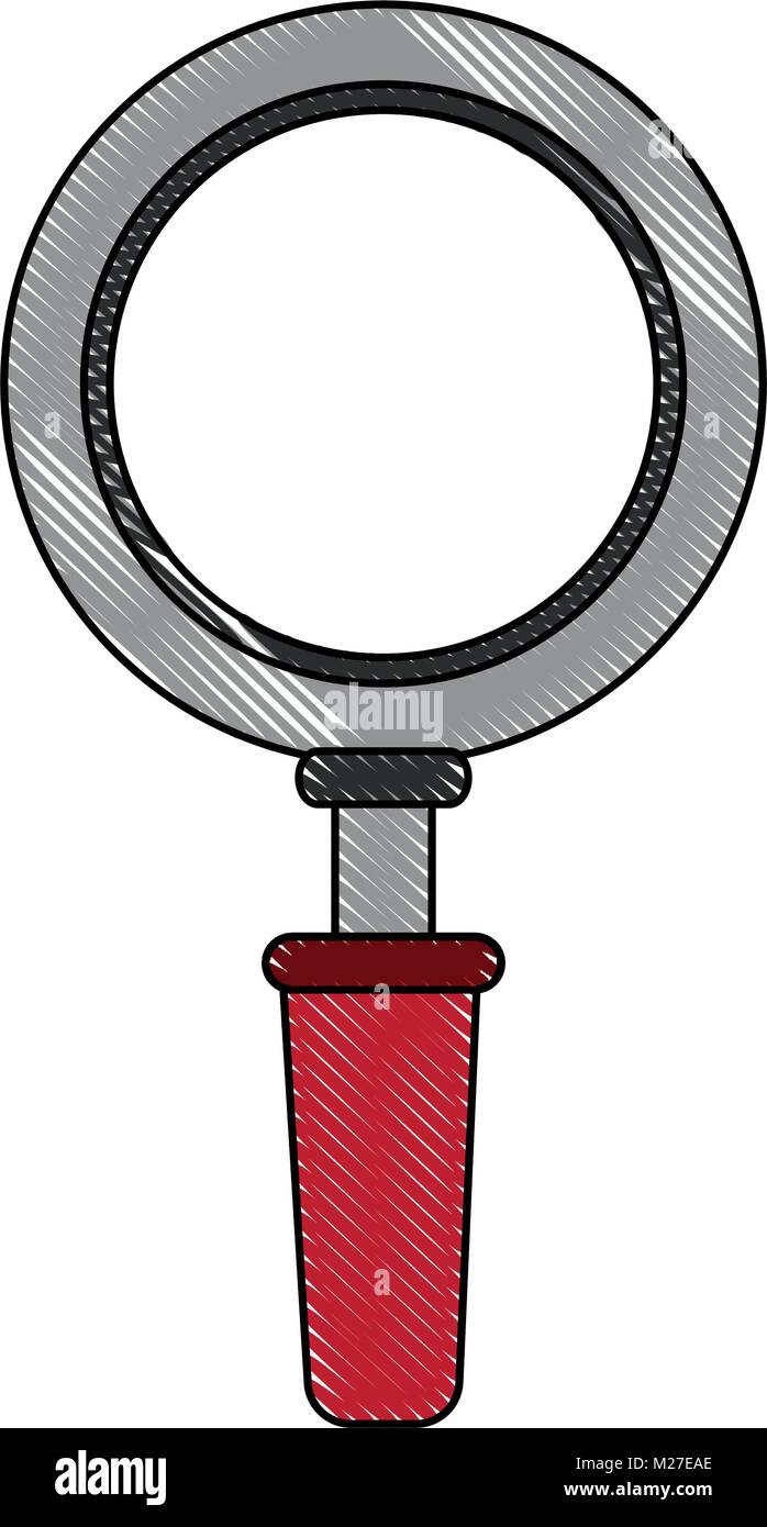 Magnifying glass symbol Stock Vector Image & Art - Alamy