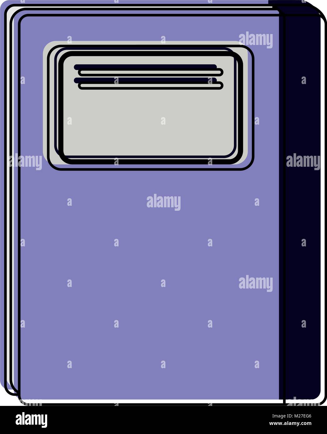 School notebook isolated Stock Vector Image & Art - Alamy