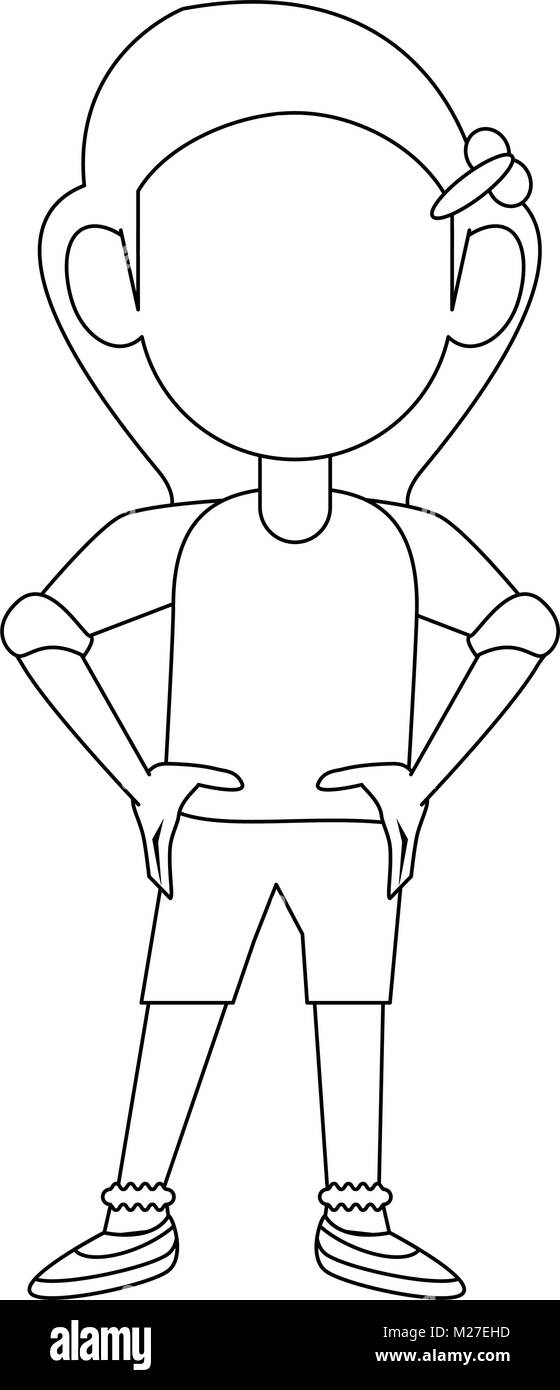 Faceless girl Black and White Stock Photos & Images - Alamy