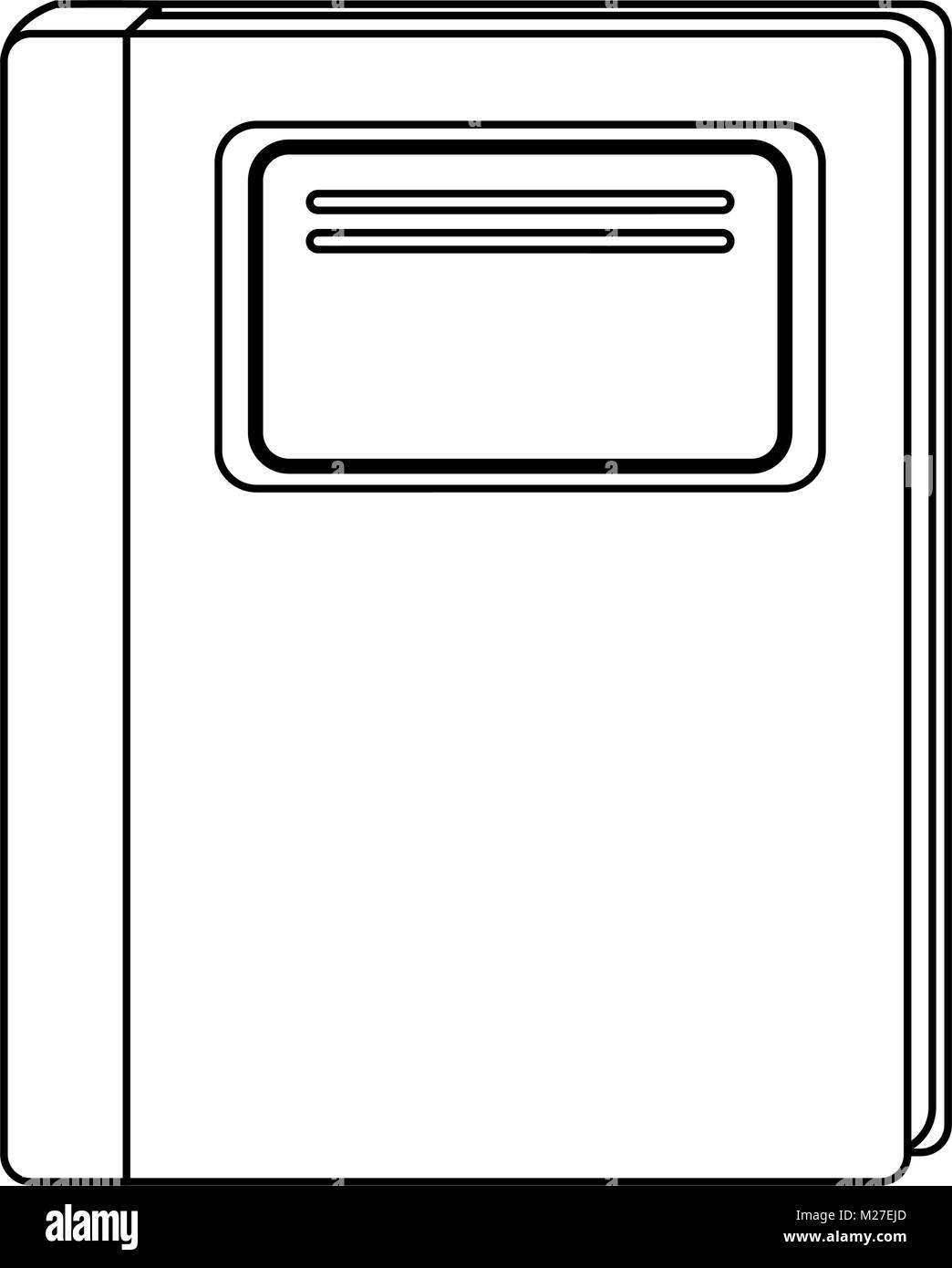 School notebook isolated Stock Vector Image & Art - Alamy