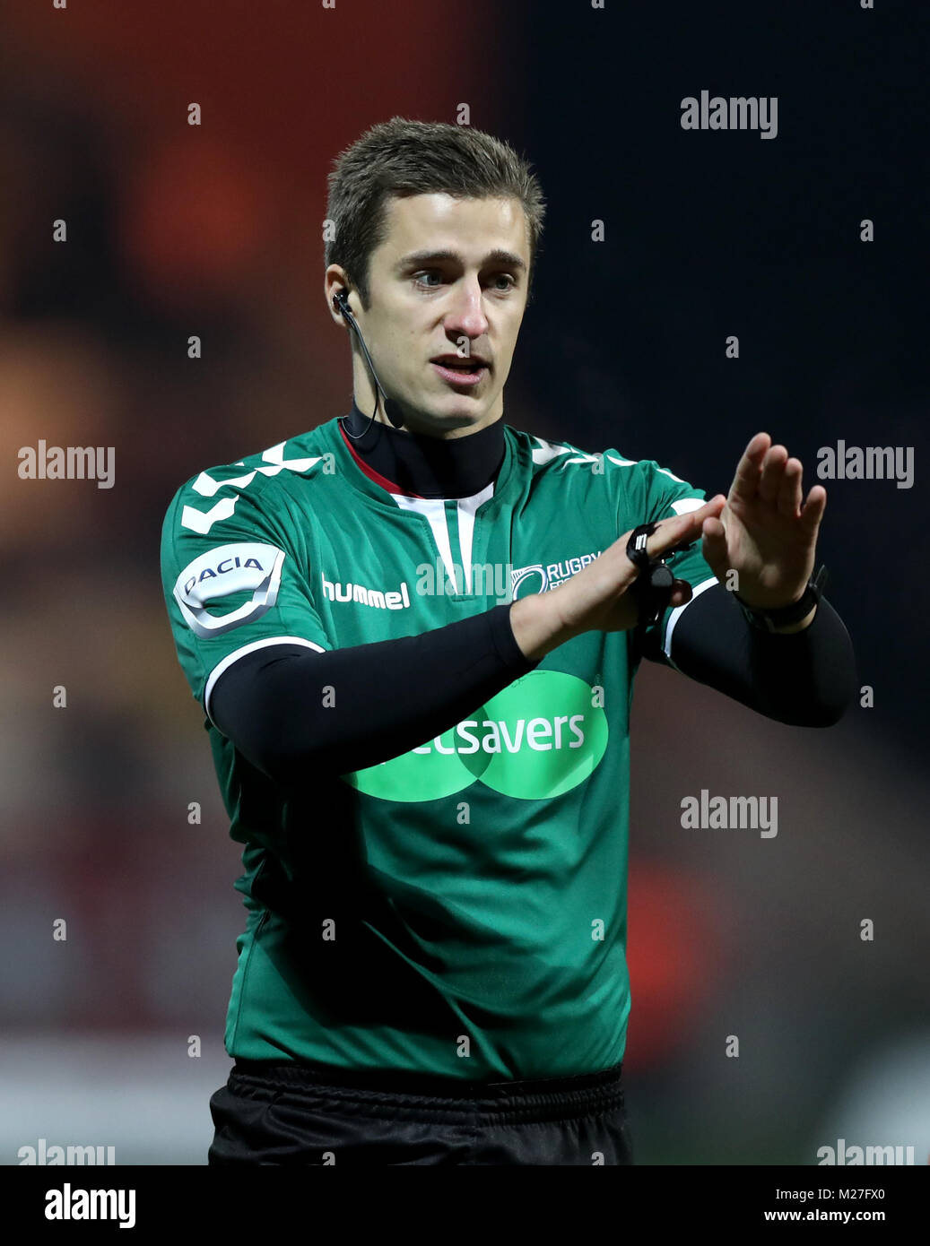 Chris Kendall, Match referee Stock Photo - Alamy