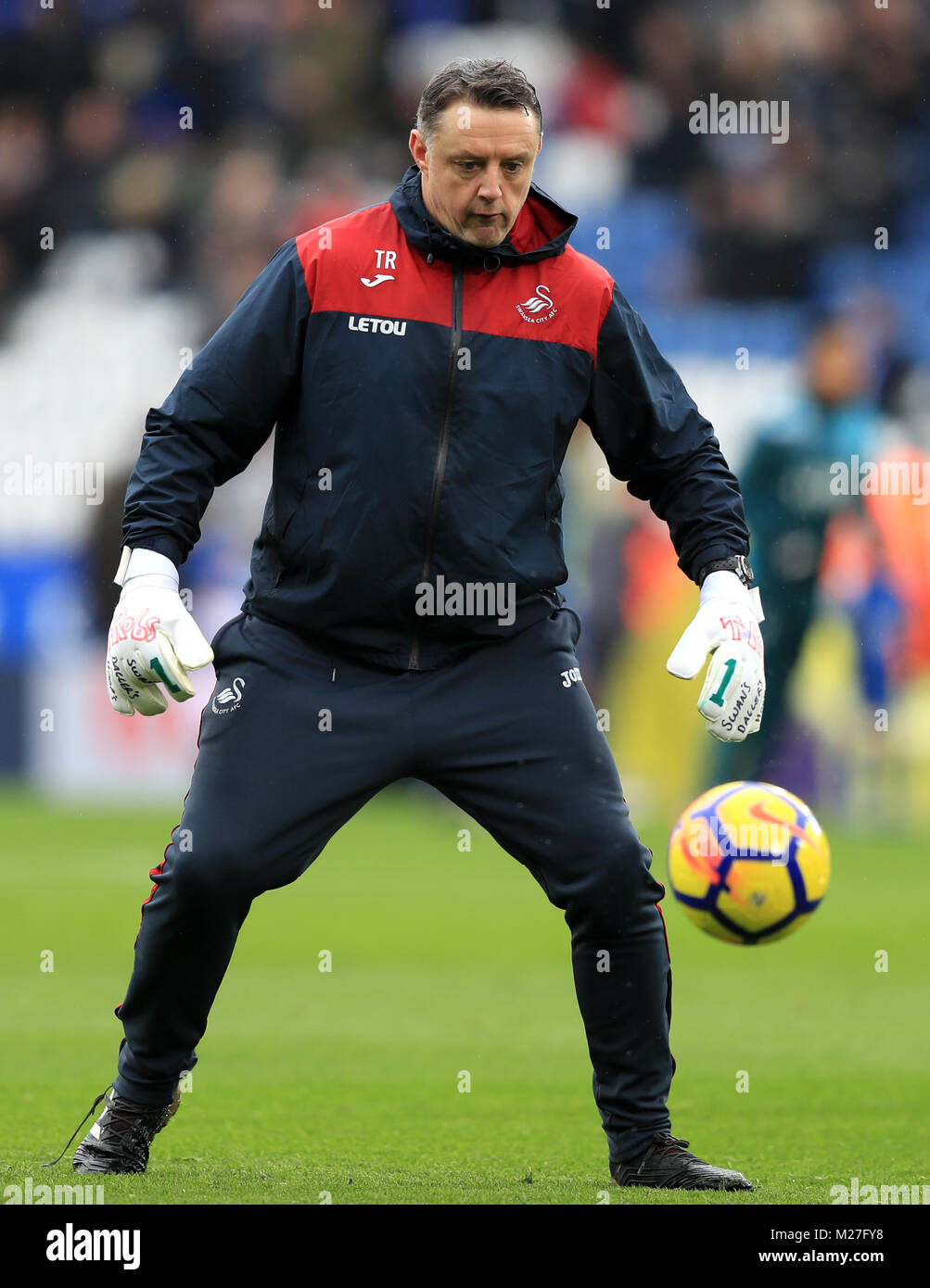 Swansea city goalkeeping coach hi-res stock photography and images - Alamy