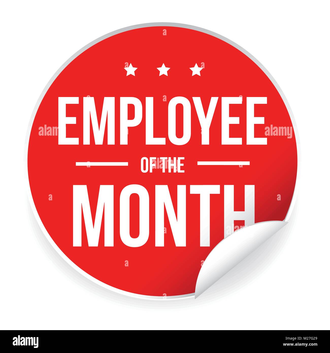 Employee of the month certificate hi-res stock photography and images ...