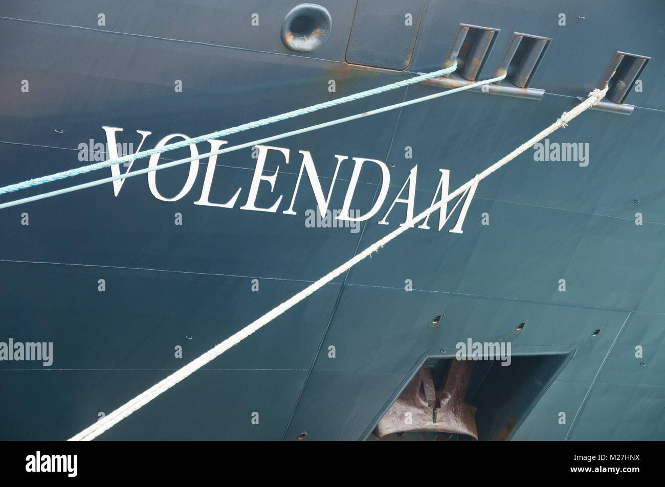 Volendam Cruise Ship Stock Photo - Alamy