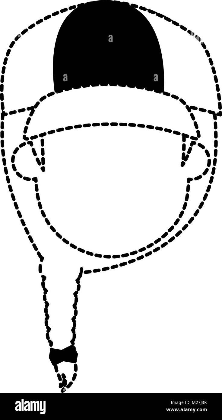 beautiful woman with cap avatar character vector illustration design ...