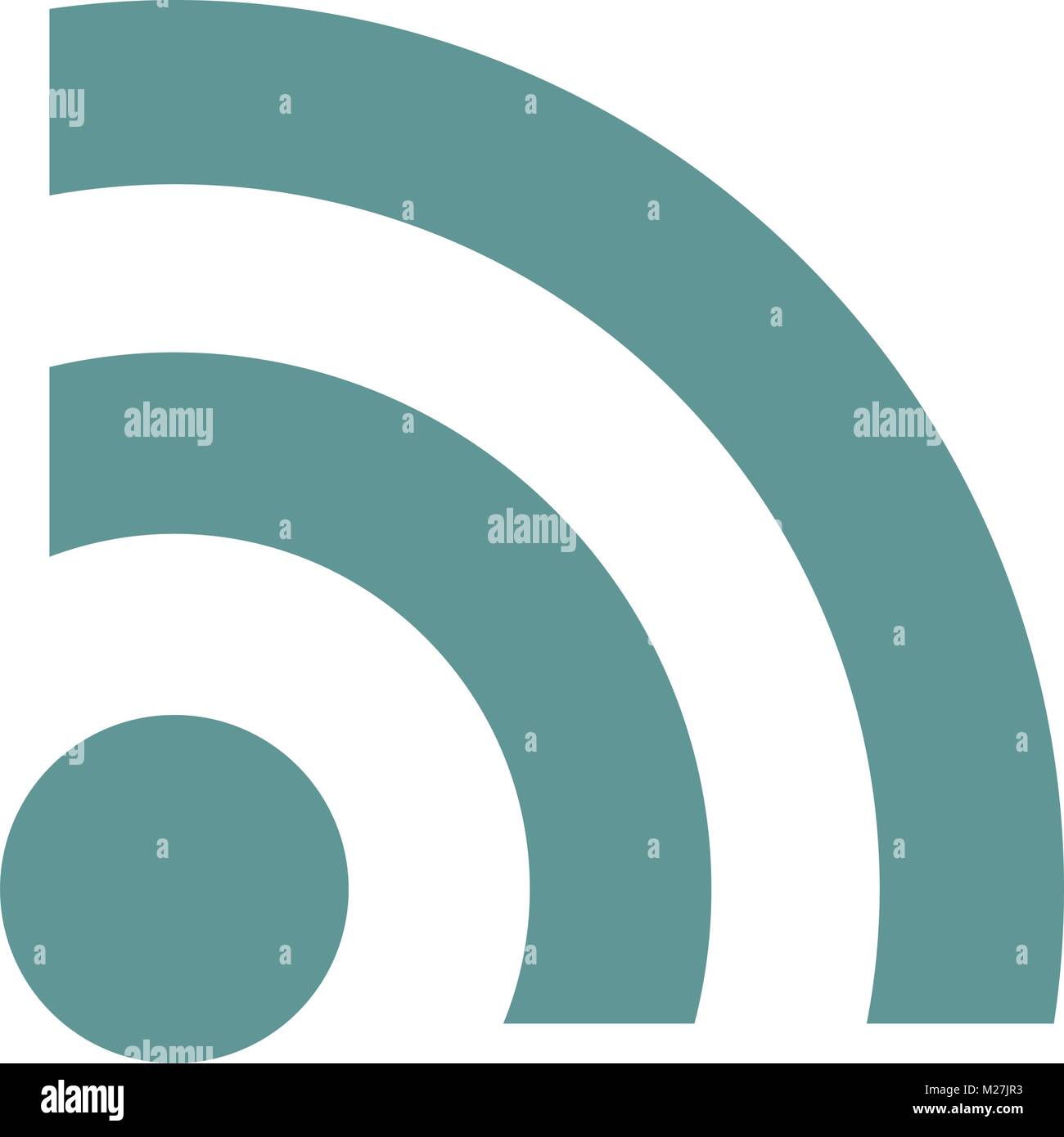 wifi waves signal icon vector illustration design Stock Vector Image ...