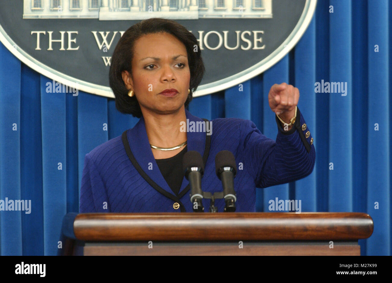 National security advisor condoleeza rice hi-res stock photography and ...