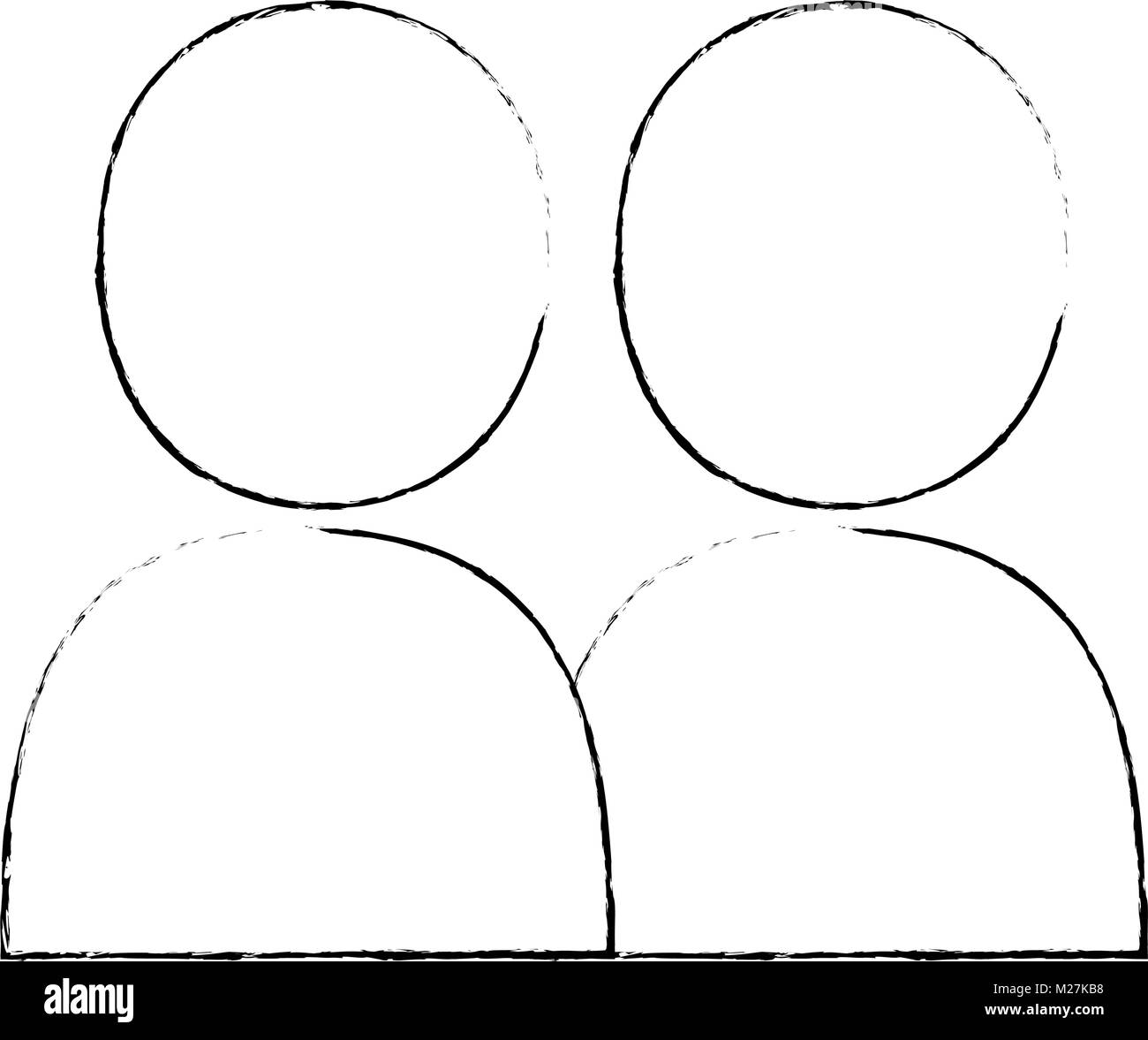 users silhouettes avatars icon Stock Vector Image & Art - Alamy