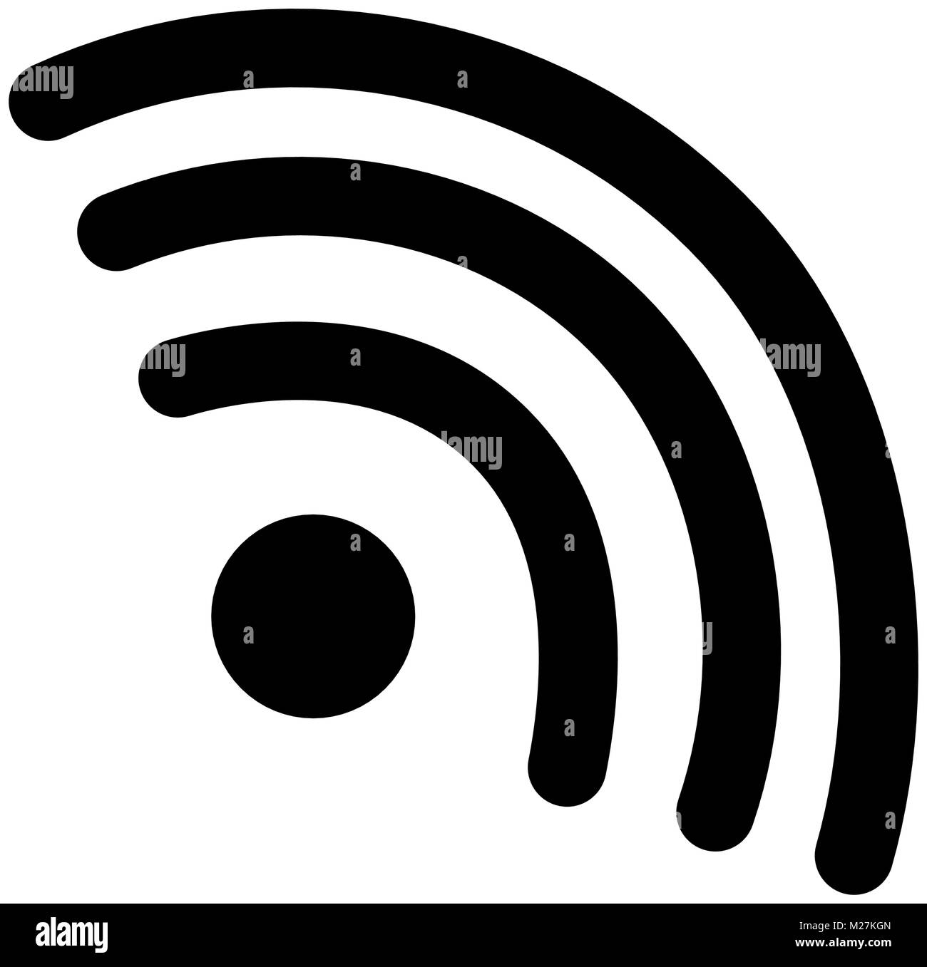 wifi waves signal icon vector illustration design Stock Vector Image ...