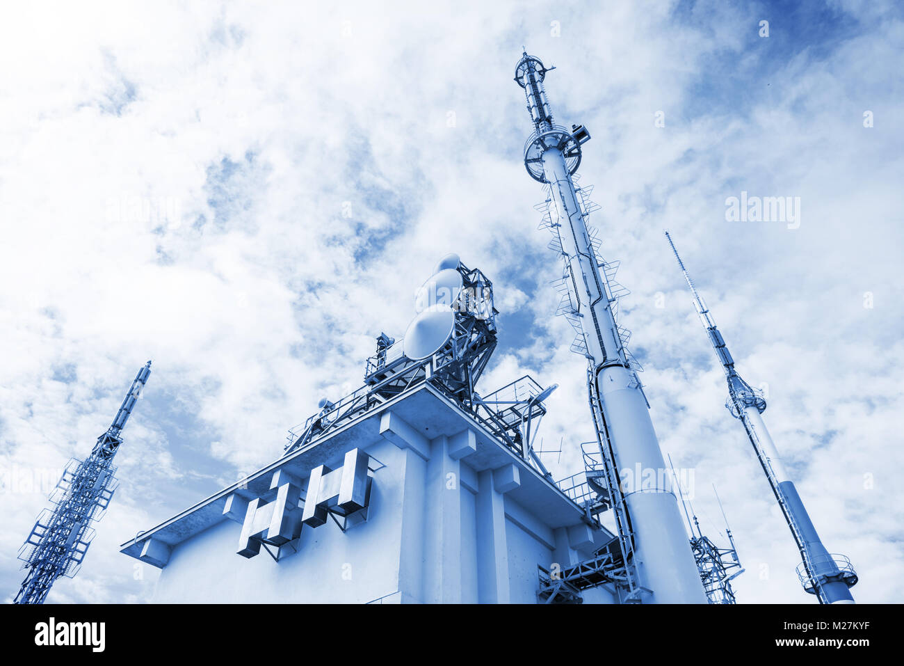 telecommunication tower, communication antenna, communication ...