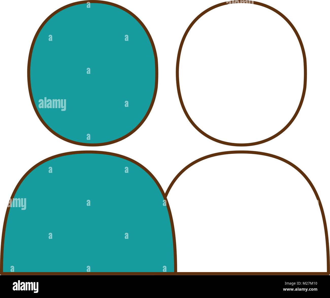 users silhouettes avatars icon Stock Vector Image & Art - Alamy
