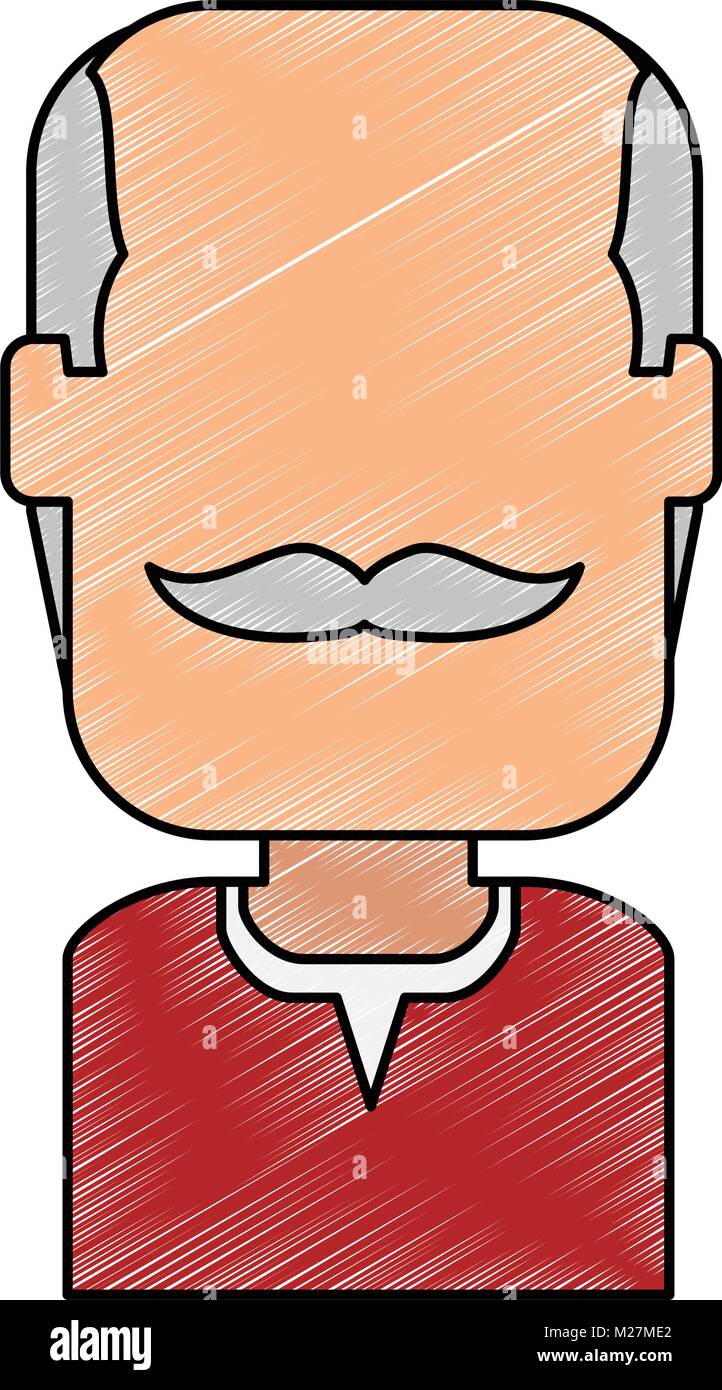 old man avatar character Stock Vector Image & Art - Alamy