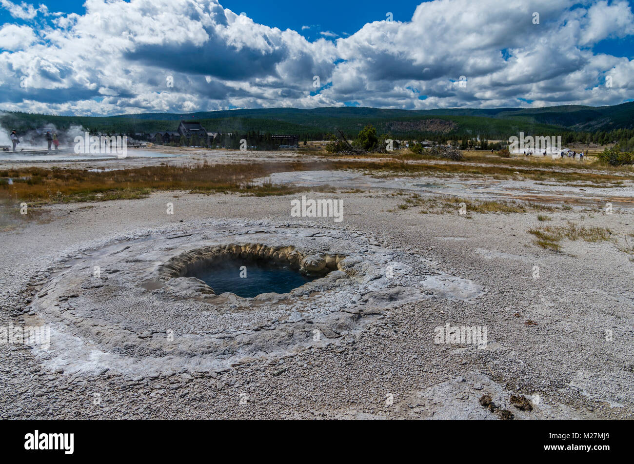Beach geyser hi-res stock photography and images - Alamy