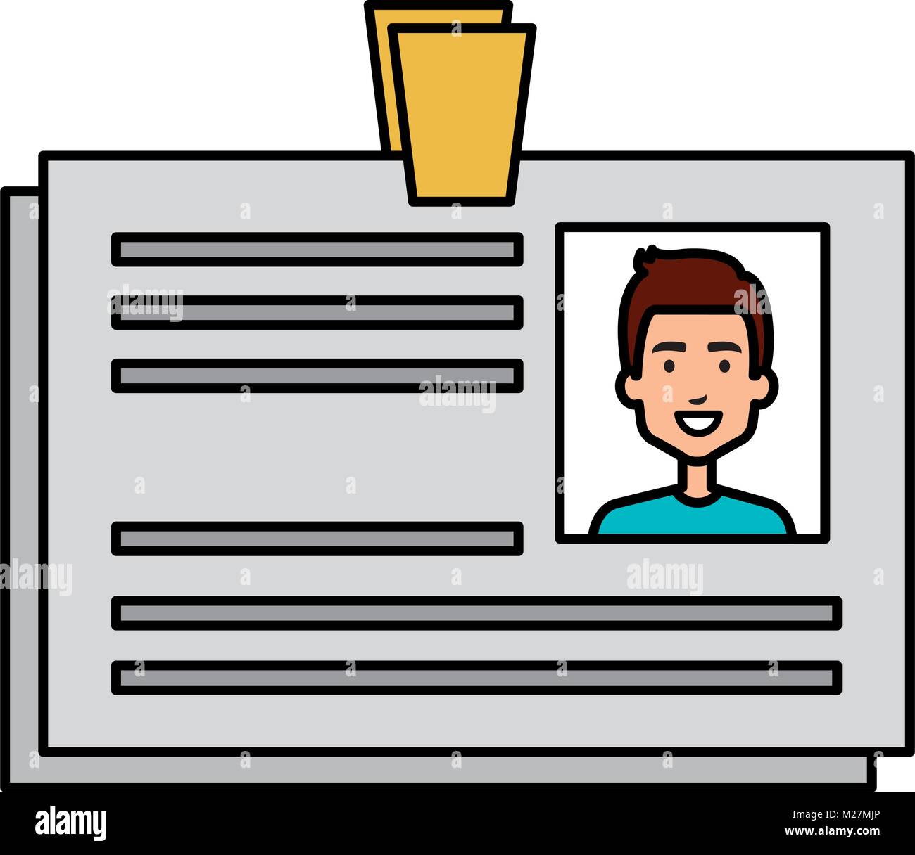 id document card icon Stock Vector Image & Art - Alamy