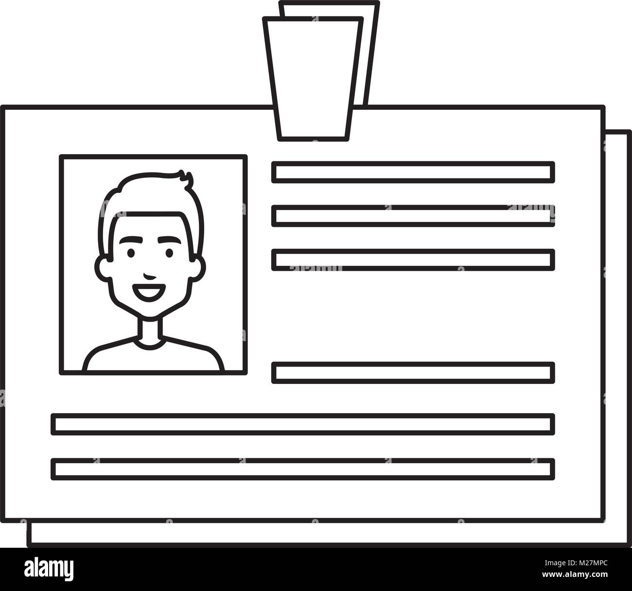 id document card icon Stock Vector Image & Art - Alamy