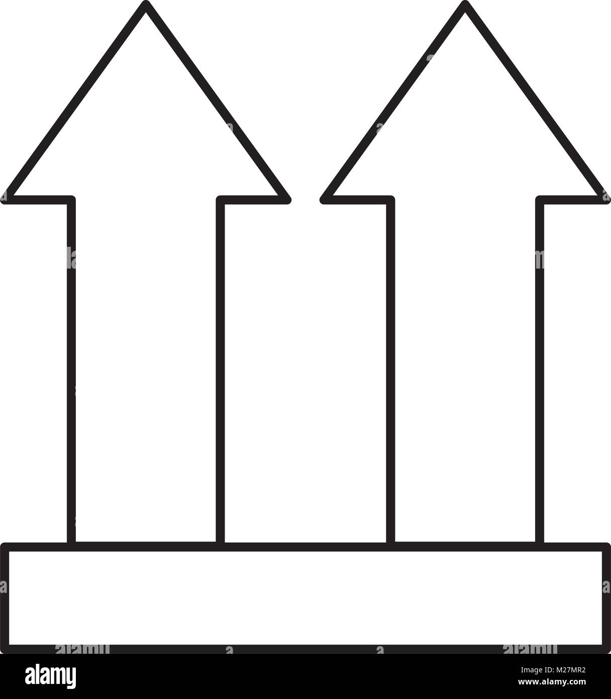 this side up arrows sign Stock Vector Image & Art - Alamy