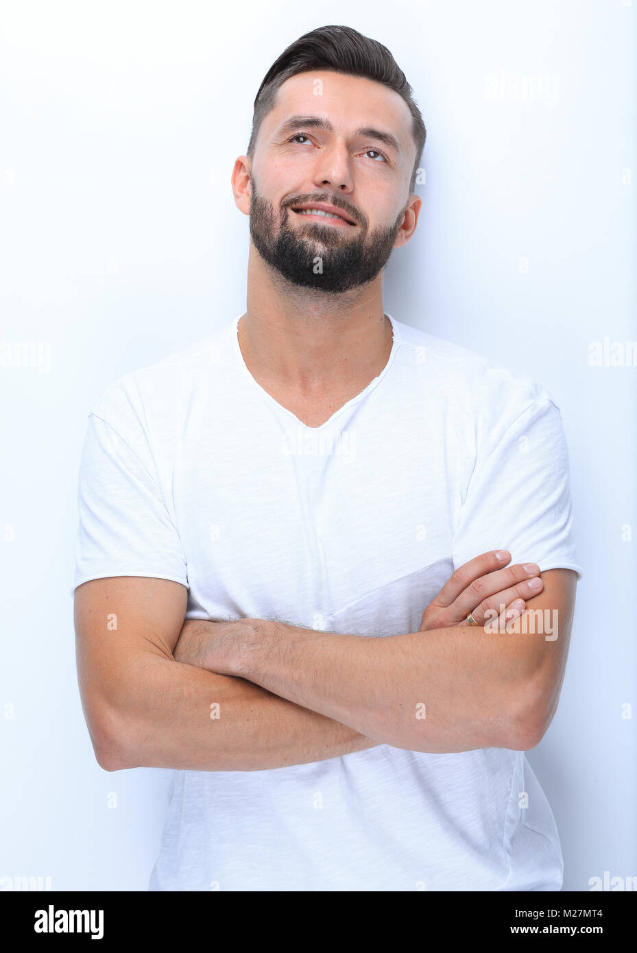closeup.dreams of a young man Stock Photo - Alamy