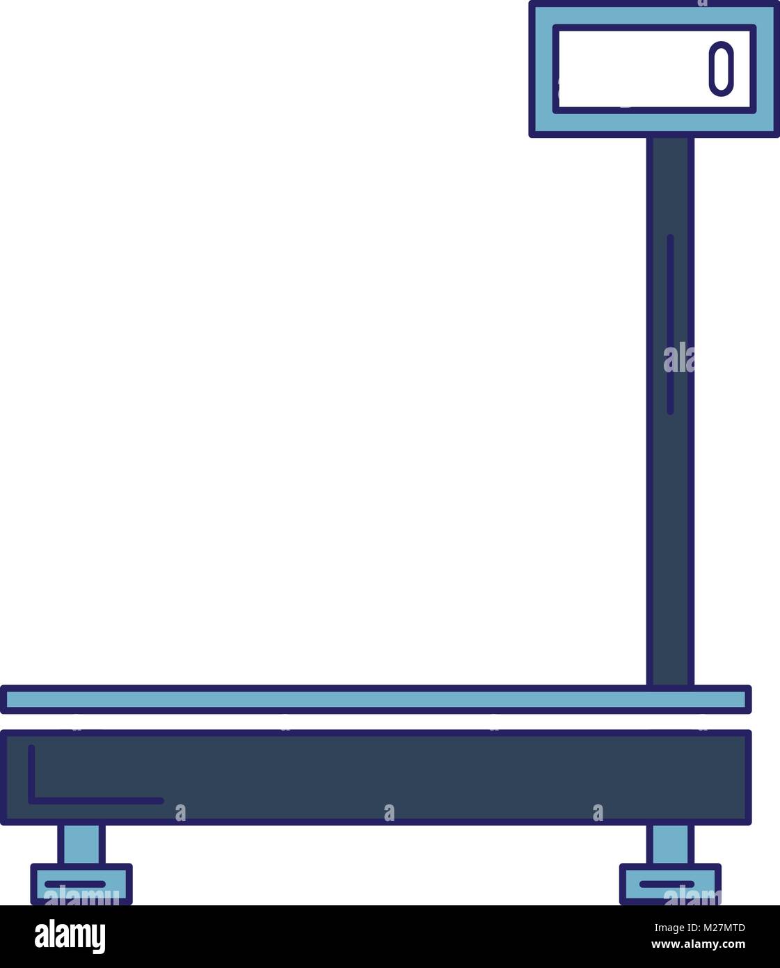 delivery service scale icon Stock Vector Image & Art - Alamy