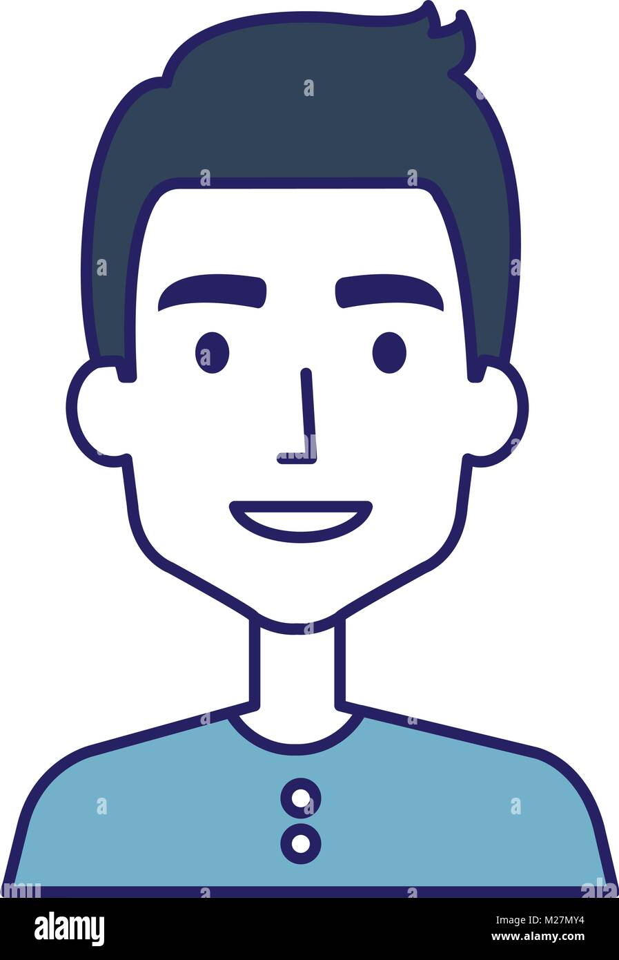young man avatar character Stock Vector Image & Art - Alamy