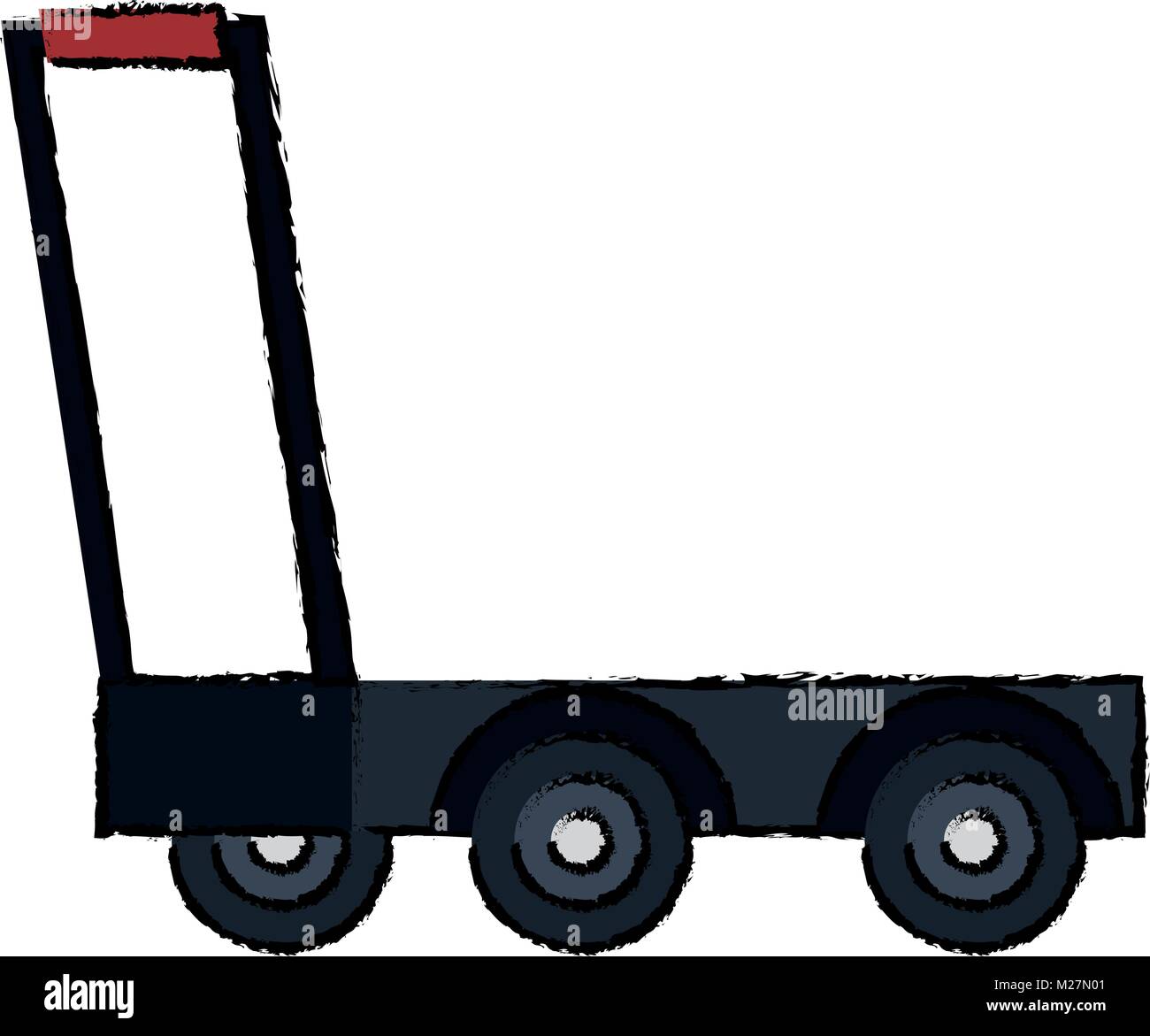 delivery cart handle icon Stock Vector Image & Art - Alamy