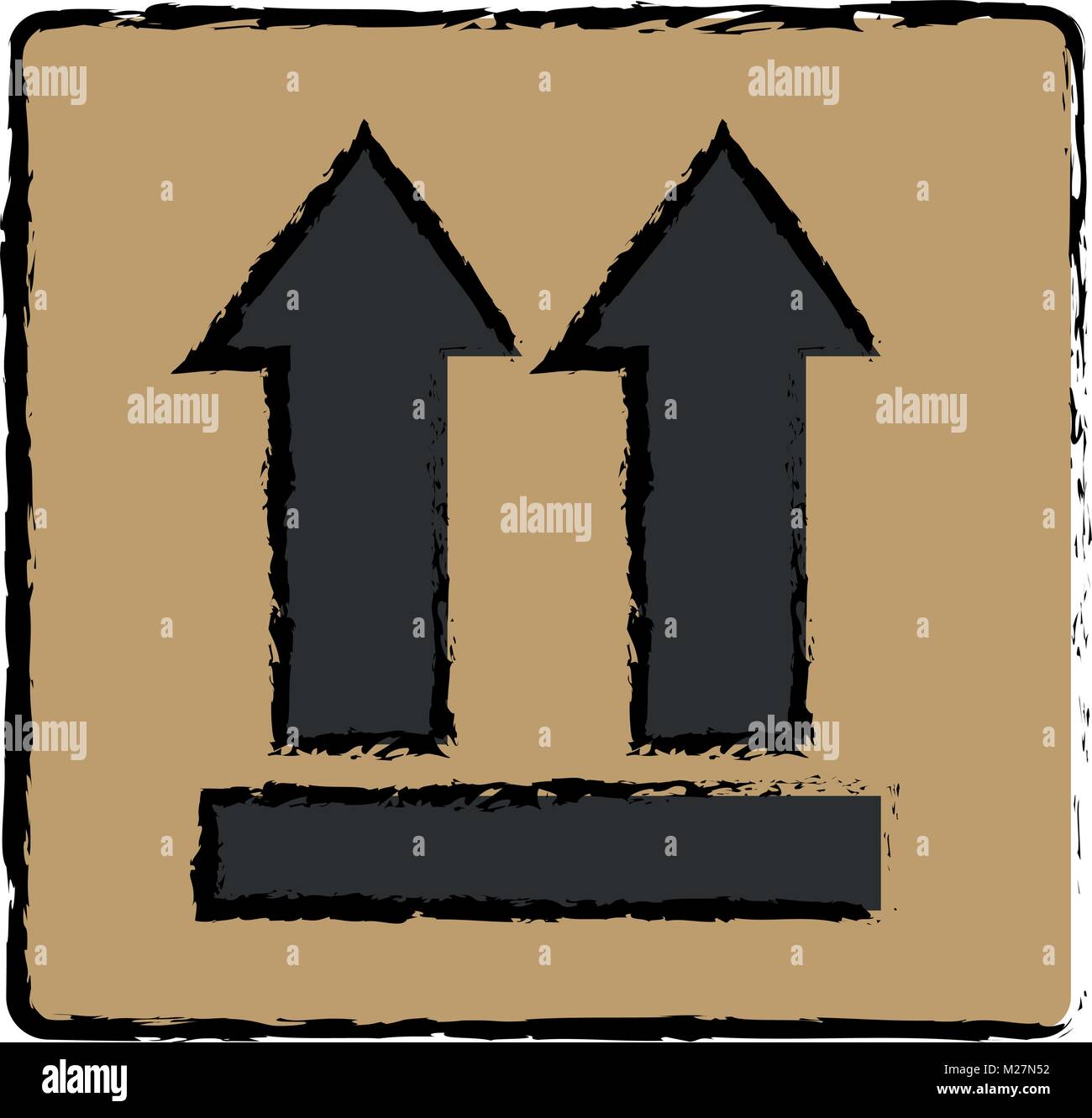 this side up arrows sign Stock Vector Image & Art - Alamy