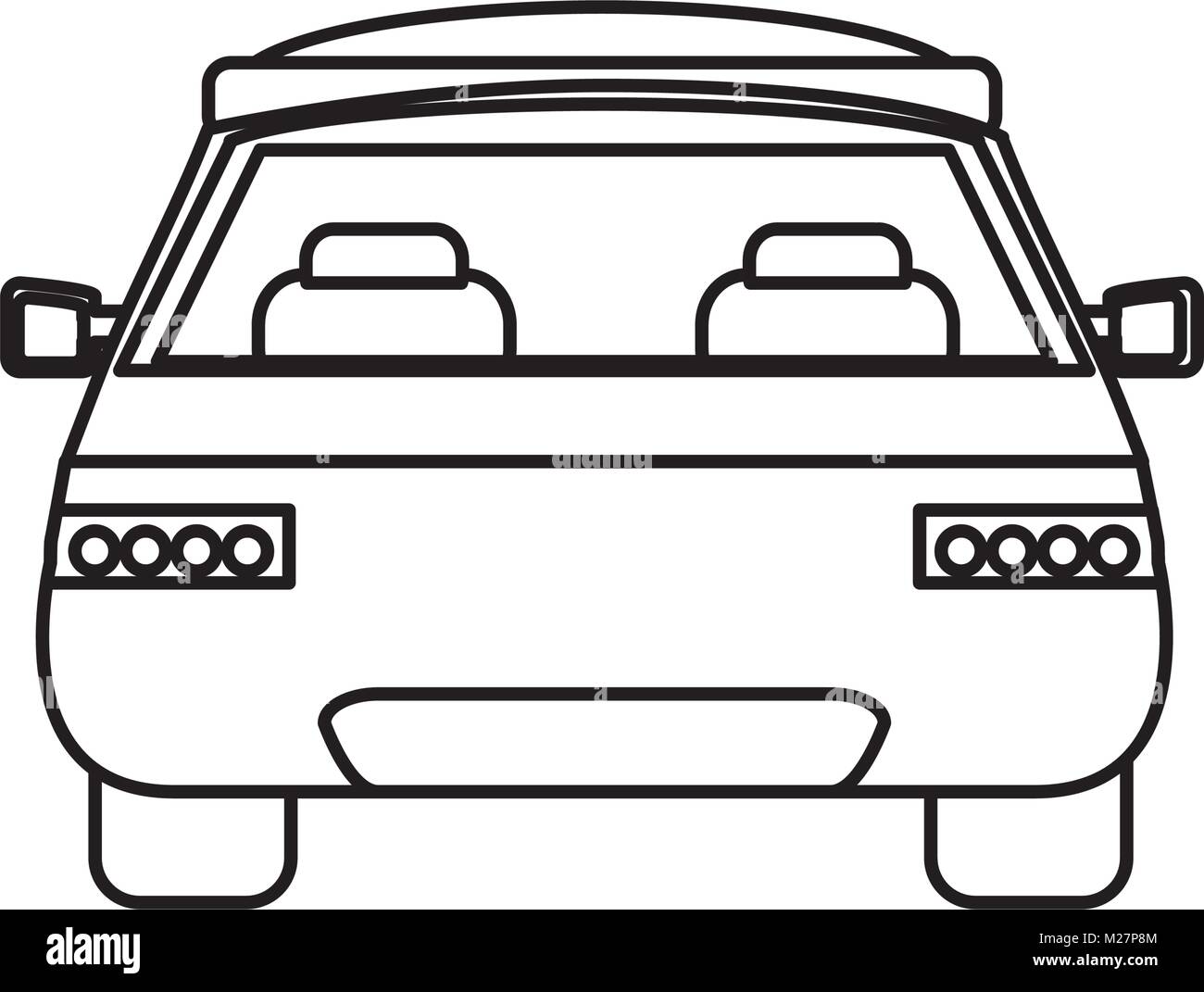 car vector illustration Stock Vector Image & Art - Alamy