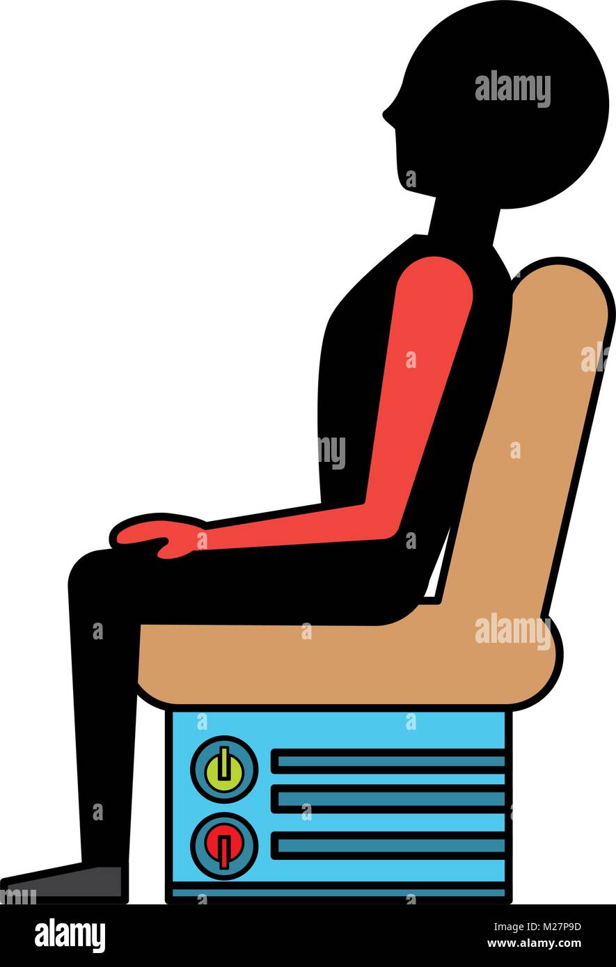 car seat vector illustration Stock Vector Image & Art - Alamy