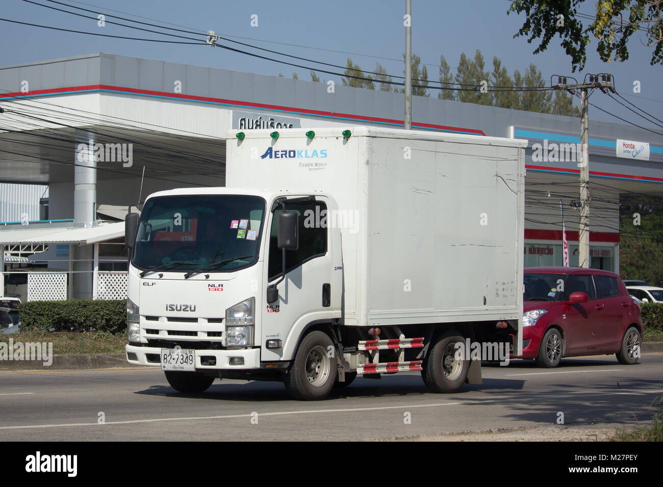 Halliburton truck hi-res stock photography and images - Alamy