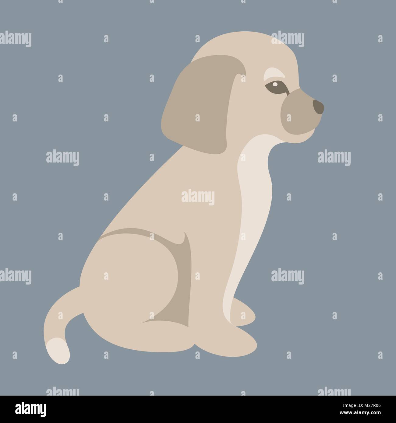 Dog Side Profile Of Head Stock Vector Images - Alamy