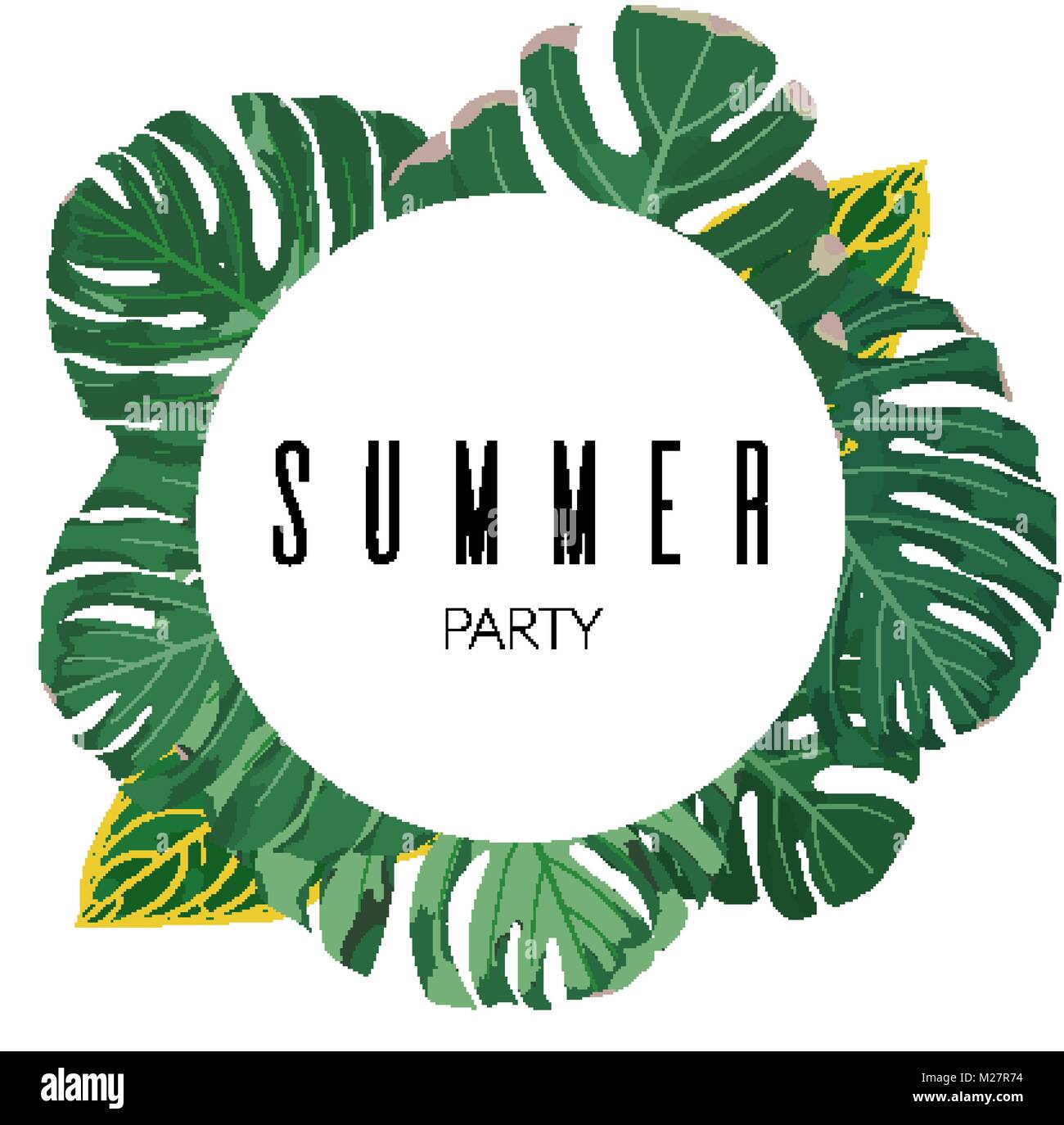 Rainforest botanical Stock Vector Images - Alamy