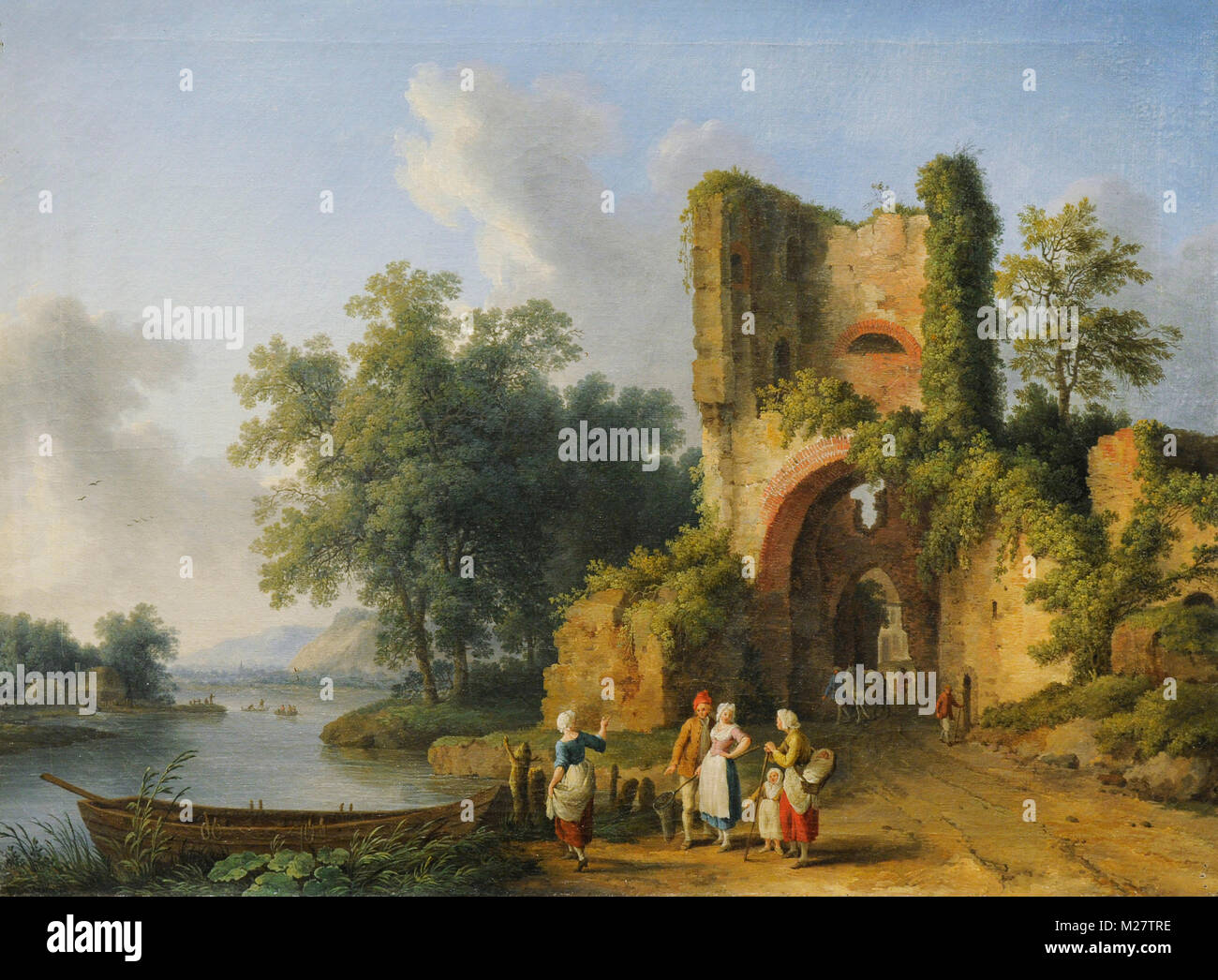 Jacob Philipp Hackert (1737-1807). German painter. From the Banks of ...
