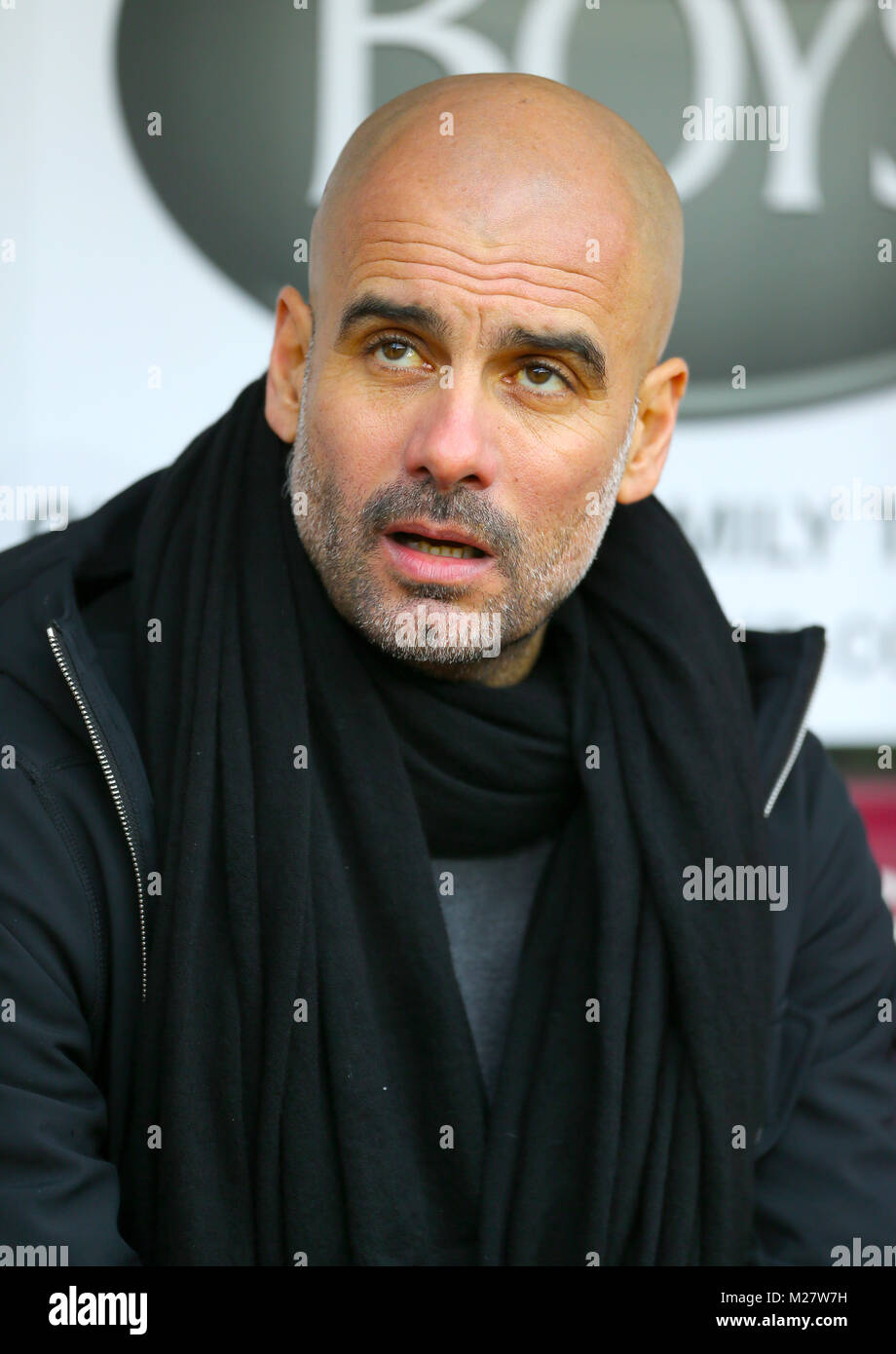 Manchester City manager Pep Guardiola Stock Photo - Alamy