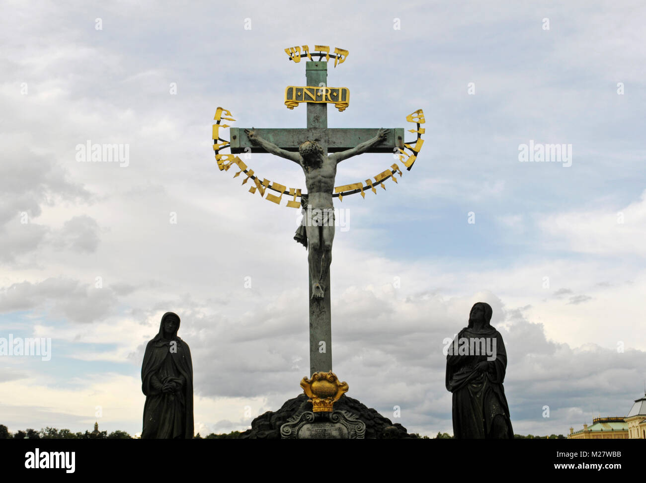 Jesus cross on bridge hi-res stock photography and images - Alamy