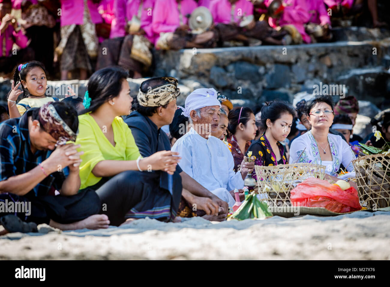 Funeral on Bali Stock Photo - Alamy
