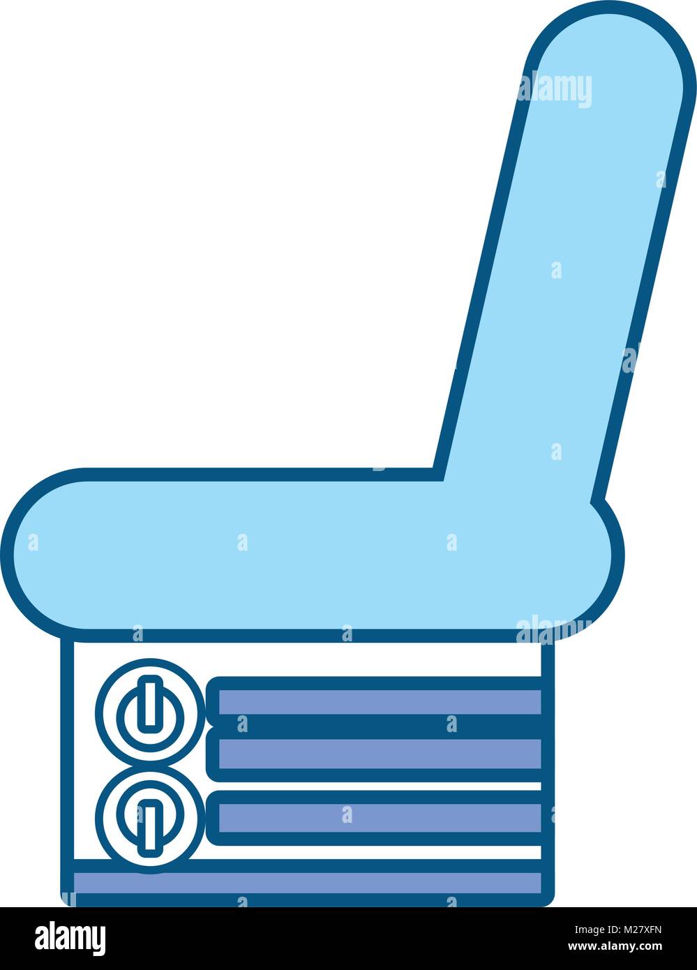 car seat vector illustration Stock Vector Image & Art - Alamy