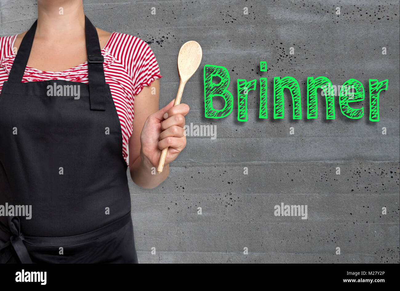 Brinner concept is shown by cook Stock Photo - Alamy