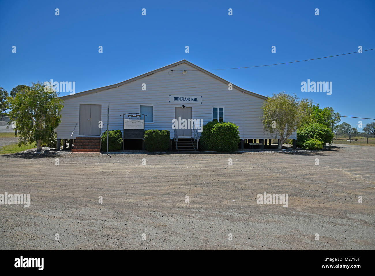 the banana and district community association Sutherland hall in Banana ...