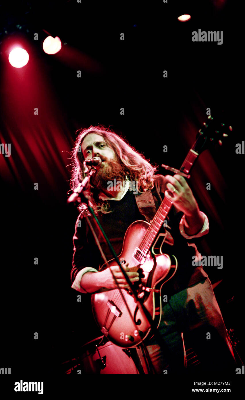 The American singer-songwriter and folk musician Samuel Beam goes under ...