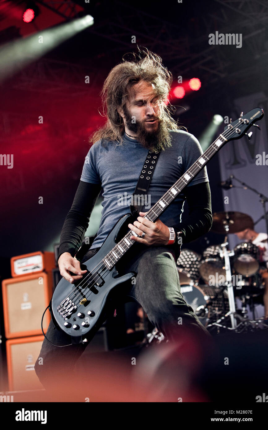 The American metal band Mastodon performs a live concert at the Orange ...