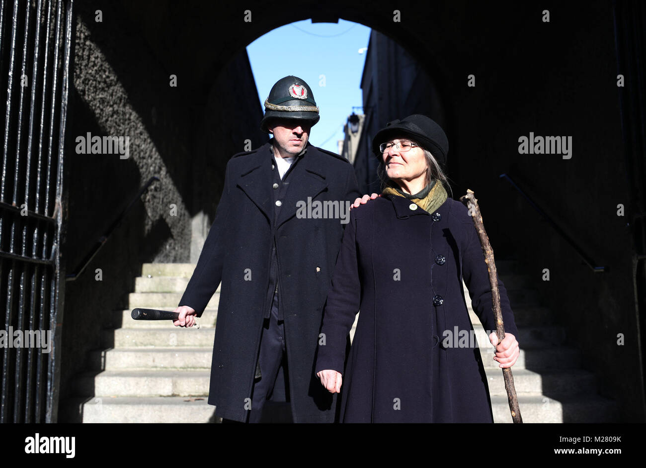 Grandmother smashing windows dublin castle hi-res stock photography and ...