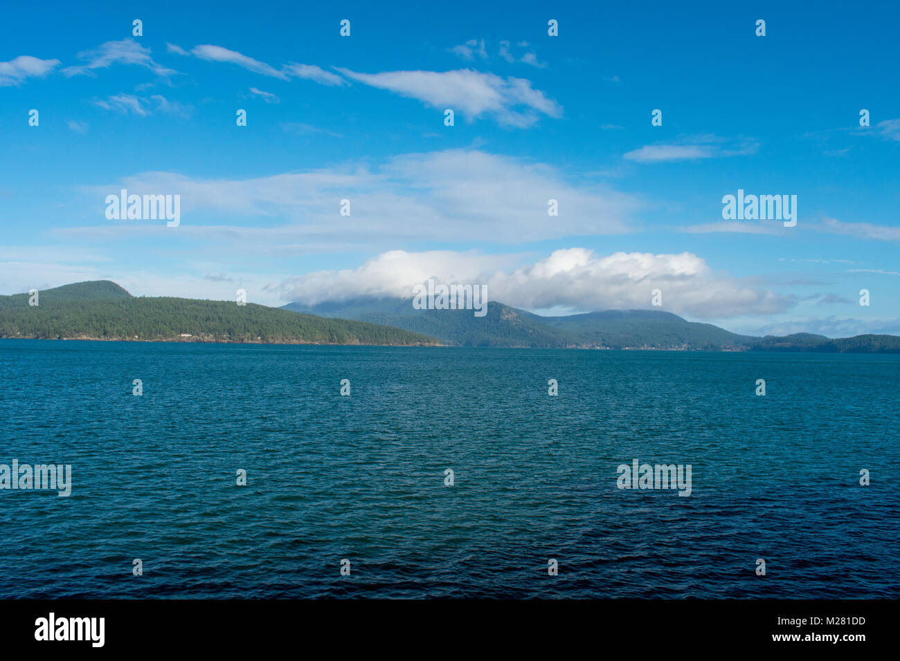 A Calm Day in The San Juan Islands Stock Photo - Alamy