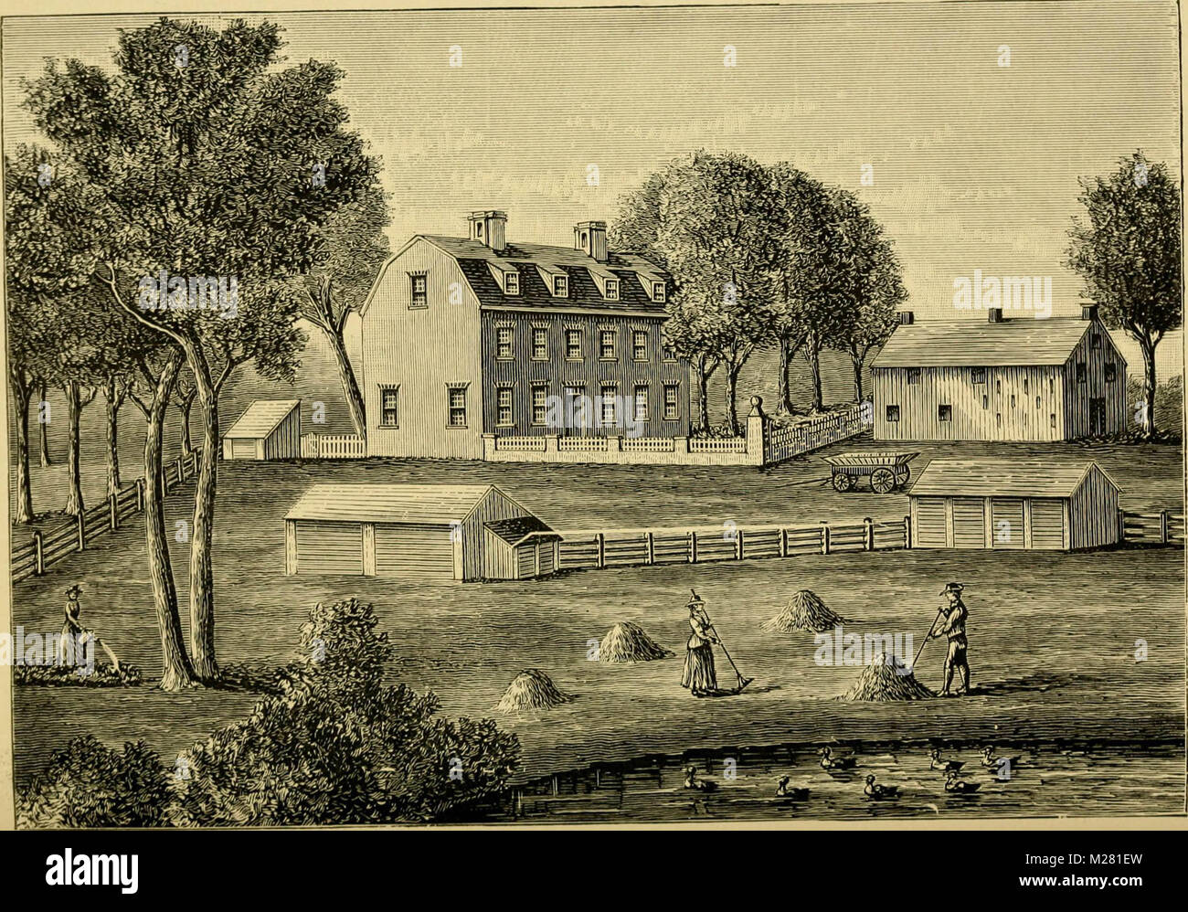 "Penn's greene country towne; pen and pencil sketches of early ...
